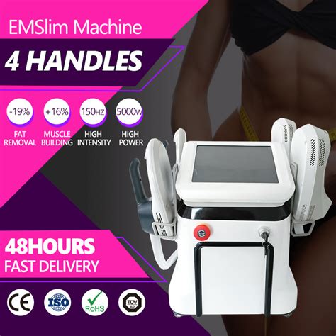 2023 Newest 4 Handles EMS Slim Muscle Sculpting Machine China EMS