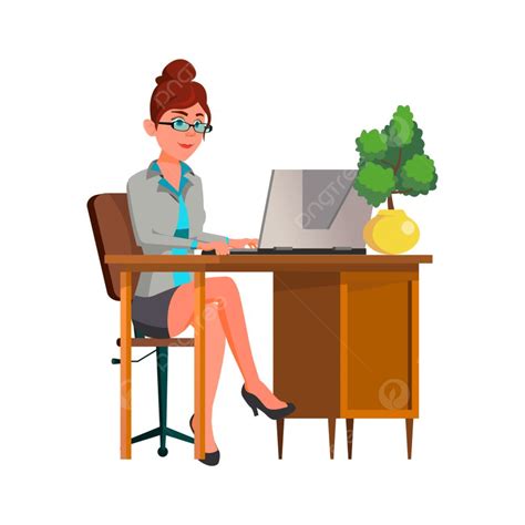 Office Worker Vector Market Networking Gestures Victory Conceptual
