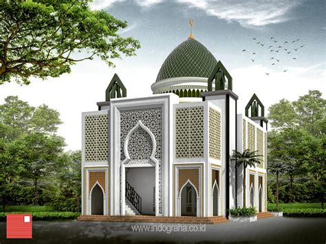 Desain Masjid Minimalis Modern Info Gambar Desain Arsitek Nbkomputer