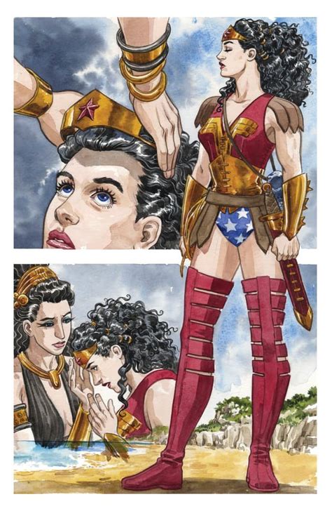 Thompson S Wonder Woman OGN Explores Paradise Island S Perfect Princess