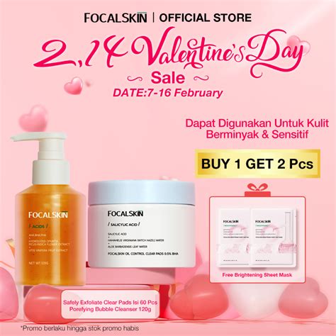 Jual Focalskin Paket Combo Safely Exfoliate Clearpads Porefying