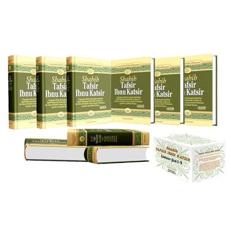 Jual PERJILID Shahih Tafsir Ibnu Katsir Jilid 1 2 3 4 5 6 7 8 9 Pustaka