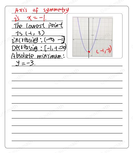 find the intervals where the function y fx whose gauthmath