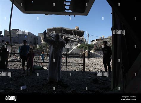 La città di Gaza Striscia di Gaza Territori palestinesi 20 agosto
