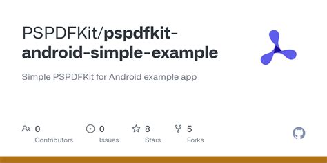 github pspdfkit pspdfkit android simple example simple pspdfkit for android example app