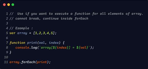 Loop By Using The Javascript Array Methods Foreach And Every Devstyler Io