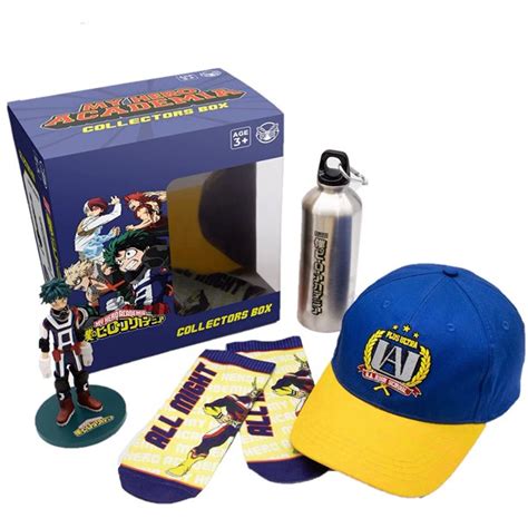 My Hero Academia Collectors T Box Deku Vinyl Anime Figure Ua Baseball Cap Mha Water