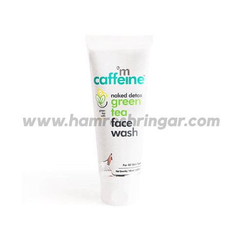Mcaffeine Naked Detox Green Tea Face Wash Ml Online Shopping In