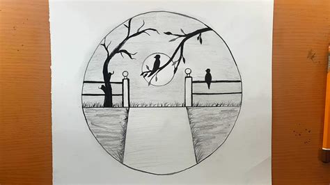Como Desenhar Fotos De Paisagens Desenhos De Paisagem Pombinhos