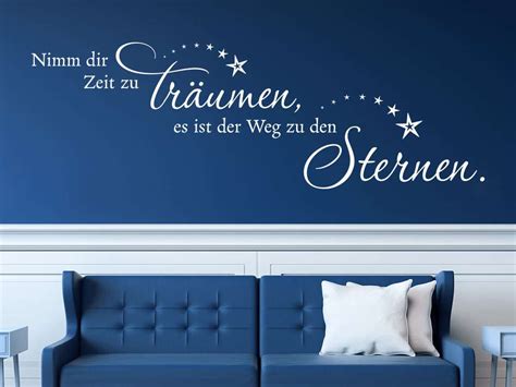 Wandtattoo Lerne Tr Ume Lebe Als Wandtattoo Spruch