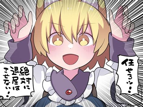 Yakumo Ran Touhou Drawn By Hammer Sunset Beach Danbooru