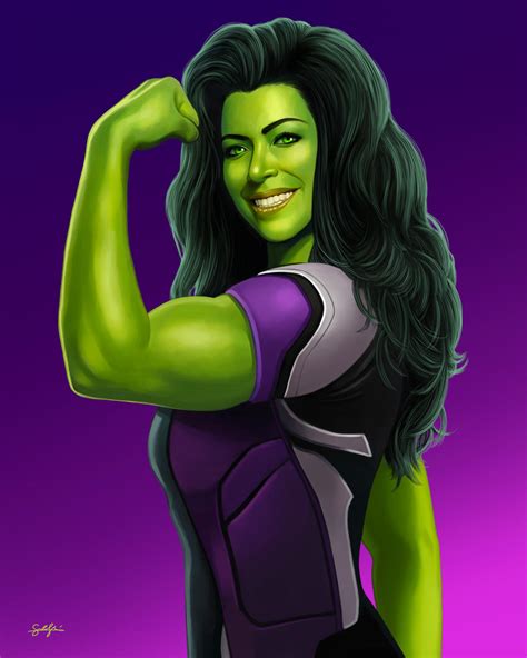 She Hulk By Smlshin On Deviantart
