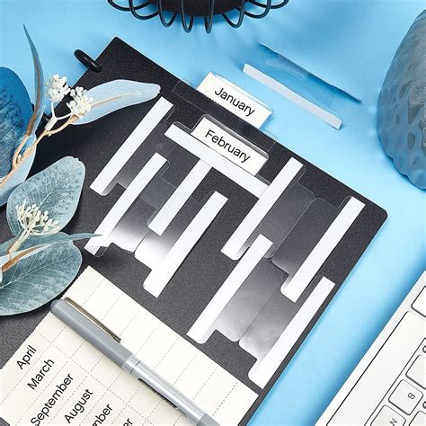 Buy Gersoniel 2 Inch Insertable Self Adhesive Tabs With Printable