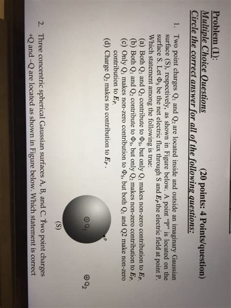 solved problem 1 multiple choice questions circle the