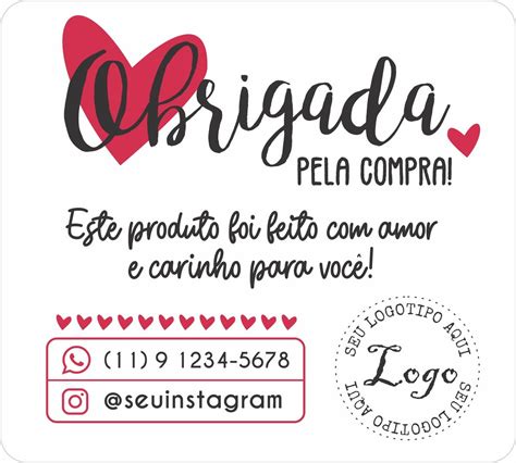 Cart O De Agradecimento Pela Compra Para Imprimir