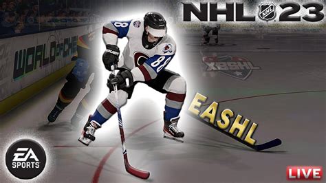 LIVE NHL 23 XBSHL Colorado Avalanche EASHL 6 S 3 S Ones