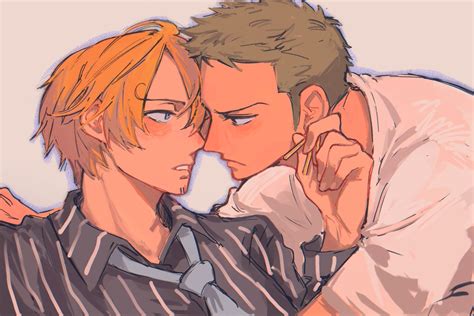 Roronoa Zoro And Sanji One Piece Drawn By Towne Danbooru