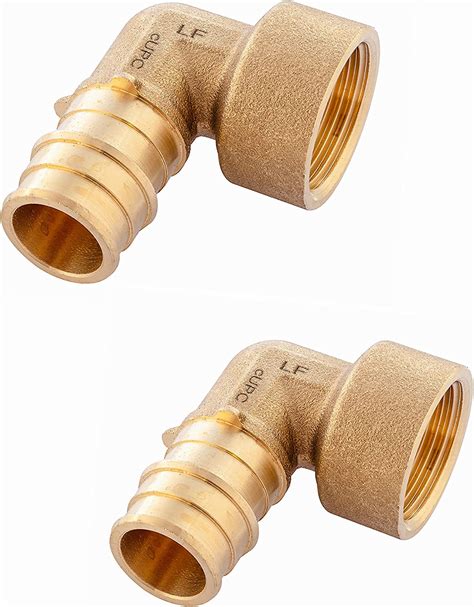 Amazon 2 Pack EFIELD Pex A Full Flow Expansion Brass Fittings 3 4