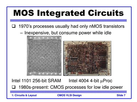 PPT Introduction To CMOS VLSI Design Lecture 1 Circuits Layout