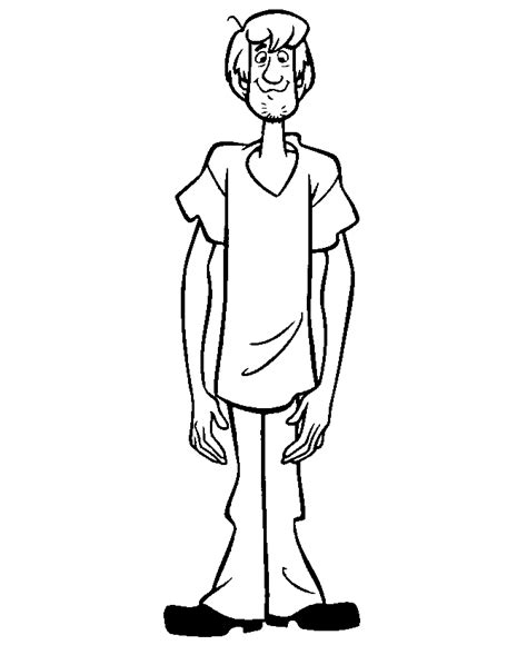 Dibujo De Scooby Doo Para Colorear Y Pintar 18897