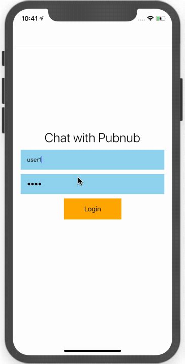 react native chat app part two message history pubnub