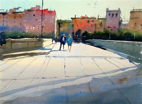 Original Watercolours By Tim Wilmot Watercolor Landscape Master
