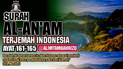 Surah Al An Am Ayat 161 165 Terjemah Bahasa Indonesia