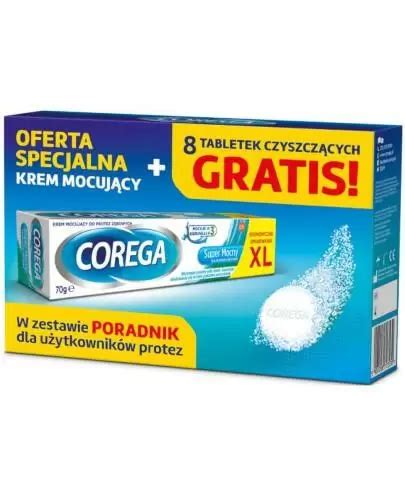 Corega Super Mocny Delikatnie Miętowy krem mocujący do protez zębowych