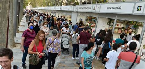 The Murcia Book Fair Where 700 Authors Will Attend Starts Today