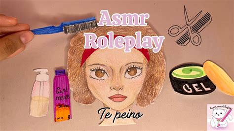 Te Peino El Cabello Asmr Con Dibujos YouTube