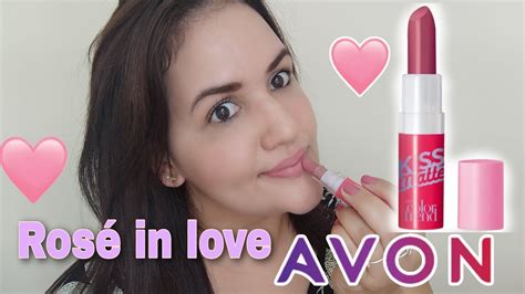Novo Batom Kiss matte da COLOR trend ROSÉ IN LOVE AVON RESENHA