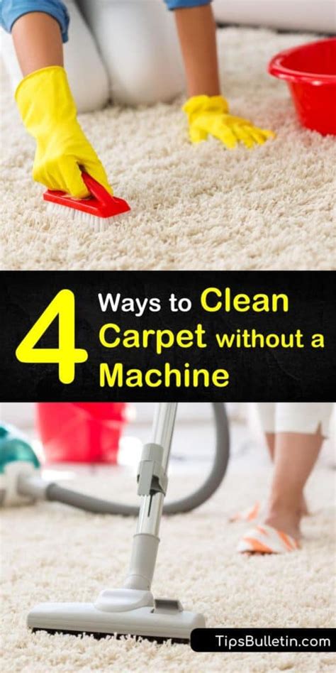 How To Deep Clean A Carpet Without Steam Cleaner