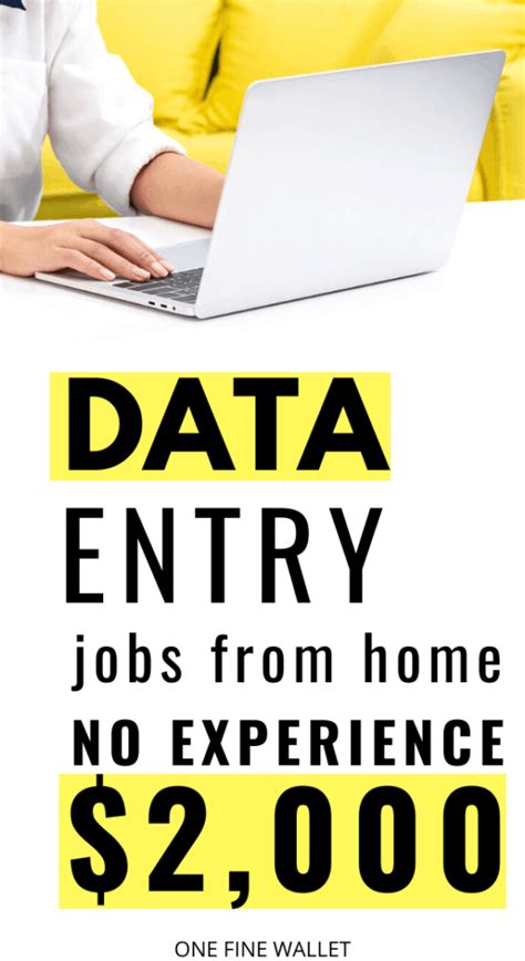 11 Legitimate Data Entry Jobs From Home One Fine Wallet