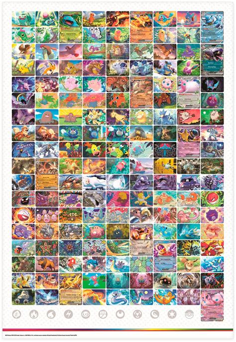 Customer Reviews Pokémon Trading Card Game 151 Poster Collection