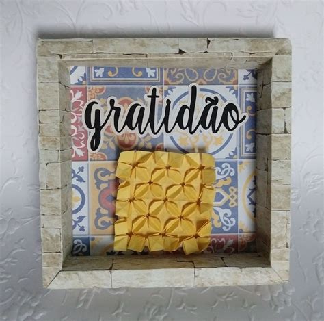 Quadro de Papel Gratidão Item de Decoração Feito Por Gym Usado