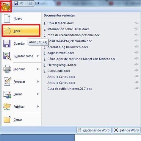 Como Abrir Un Nuevo Documento En Word Actualizado Junio 2023