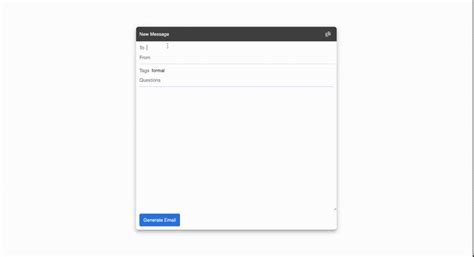Email Generator