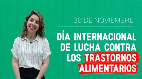Día Internacional de la Lucha contra los Trastornos Alimentarios