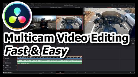 Fast Easy How To Create And Edit Multicam Videos In Davinci Resolve