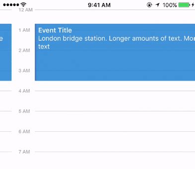 React Native Ios Style Event Calendar Reactscript