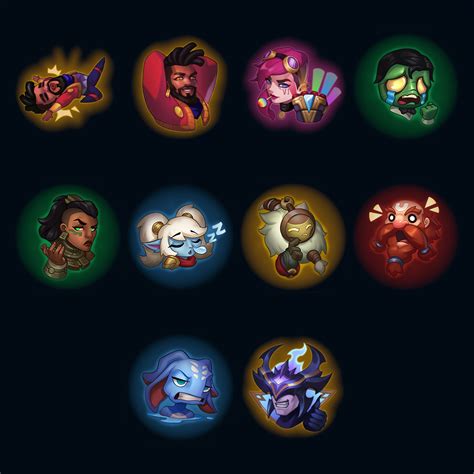 Nowe ikonki emotki i chromy z League of Legends dodatki do skórek