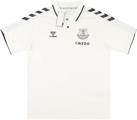 2021 22 Everton Hummel Polo T Shirt