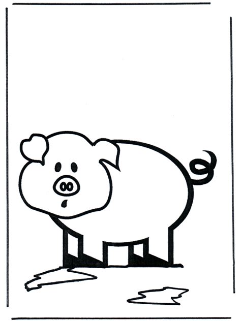 Petit Cochon Coloriages Animaux De La Ferme