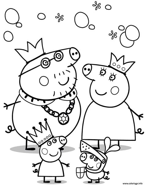 Coloriage Peppa Pig Dessin