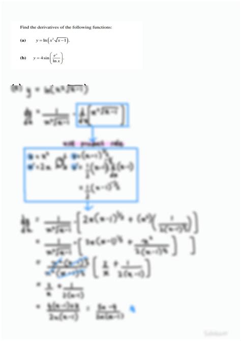 SOLUTION Differentiation Problem Solving Using Product Rule And