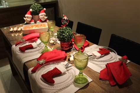 COMO MONTAR MESA PARA O NATAL MESA POSTA NATAL