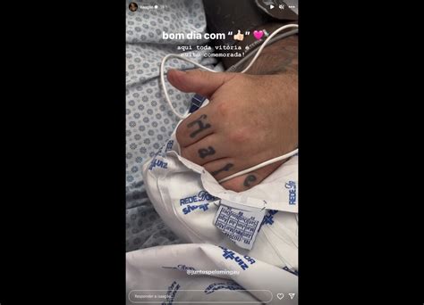 Foto Foto De Mingau No Hospital Filha Do Baixista Do Ultraje A Rigor