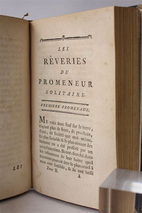 Rousseau Les Confessions De J J Rousseau Suivies Des R Veries Du