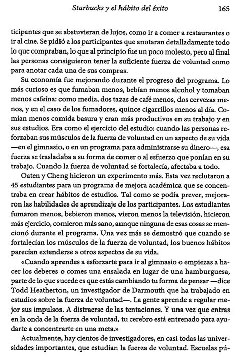 164 EL PODER DE LOS HÁBI
