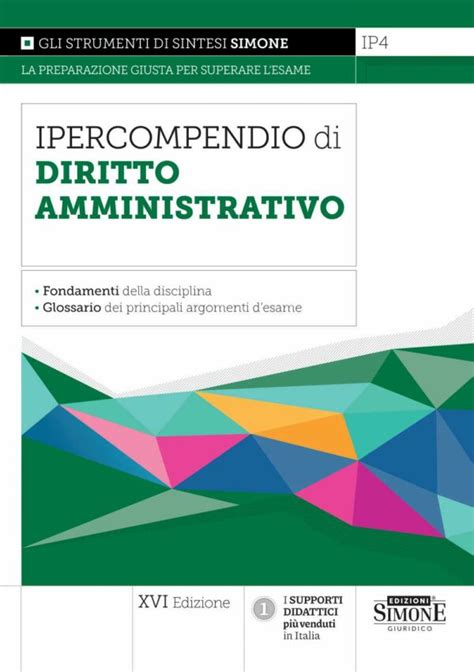 Manuale Di Diritto Amministrativo 2023 Edizioni Simone